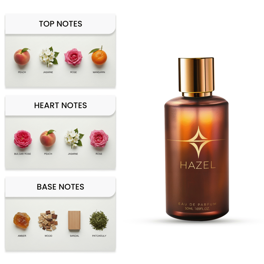 Hazel by Atlantic Men Oriental Perfume